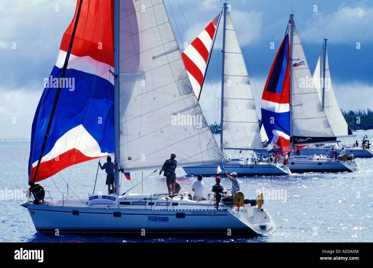 Tahiti boat race hi-res stock photography and images - Alamy