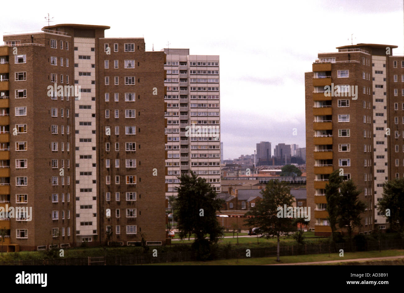 Highrise buildings in London Stock Photo - Alamy