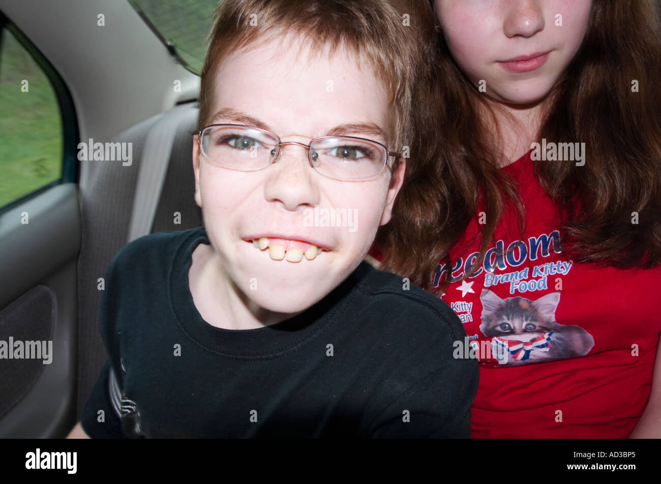 Girl Making Funny Face In Car at Leon Donovan blog