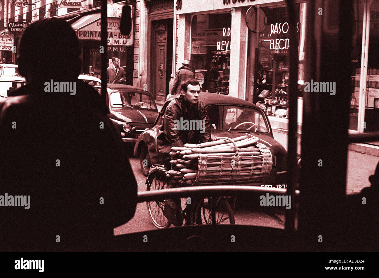 1960s paris bus hi-res stock photography and images - Alamy