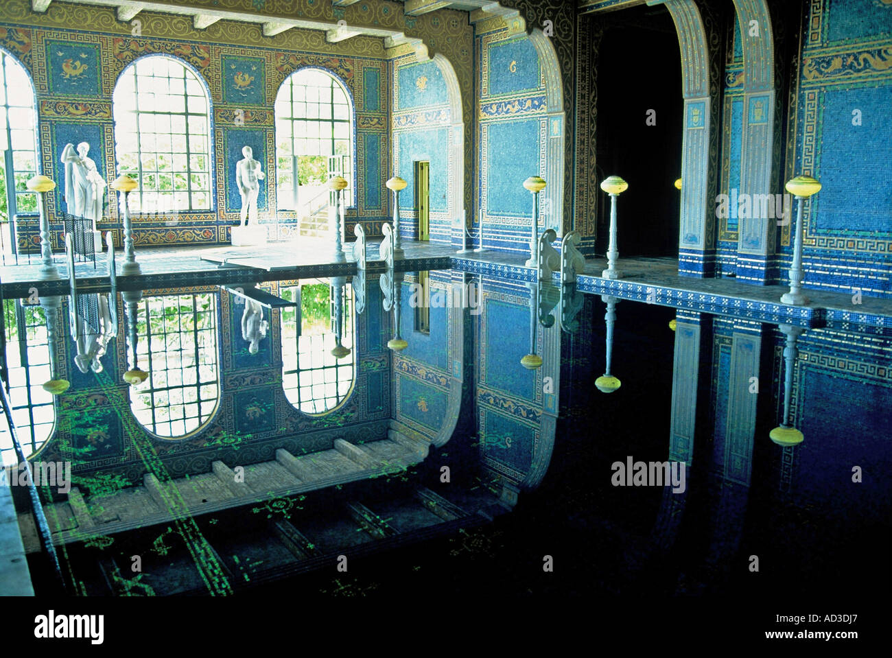 Hearst Castle swimming pool Stock Photo - Alamy