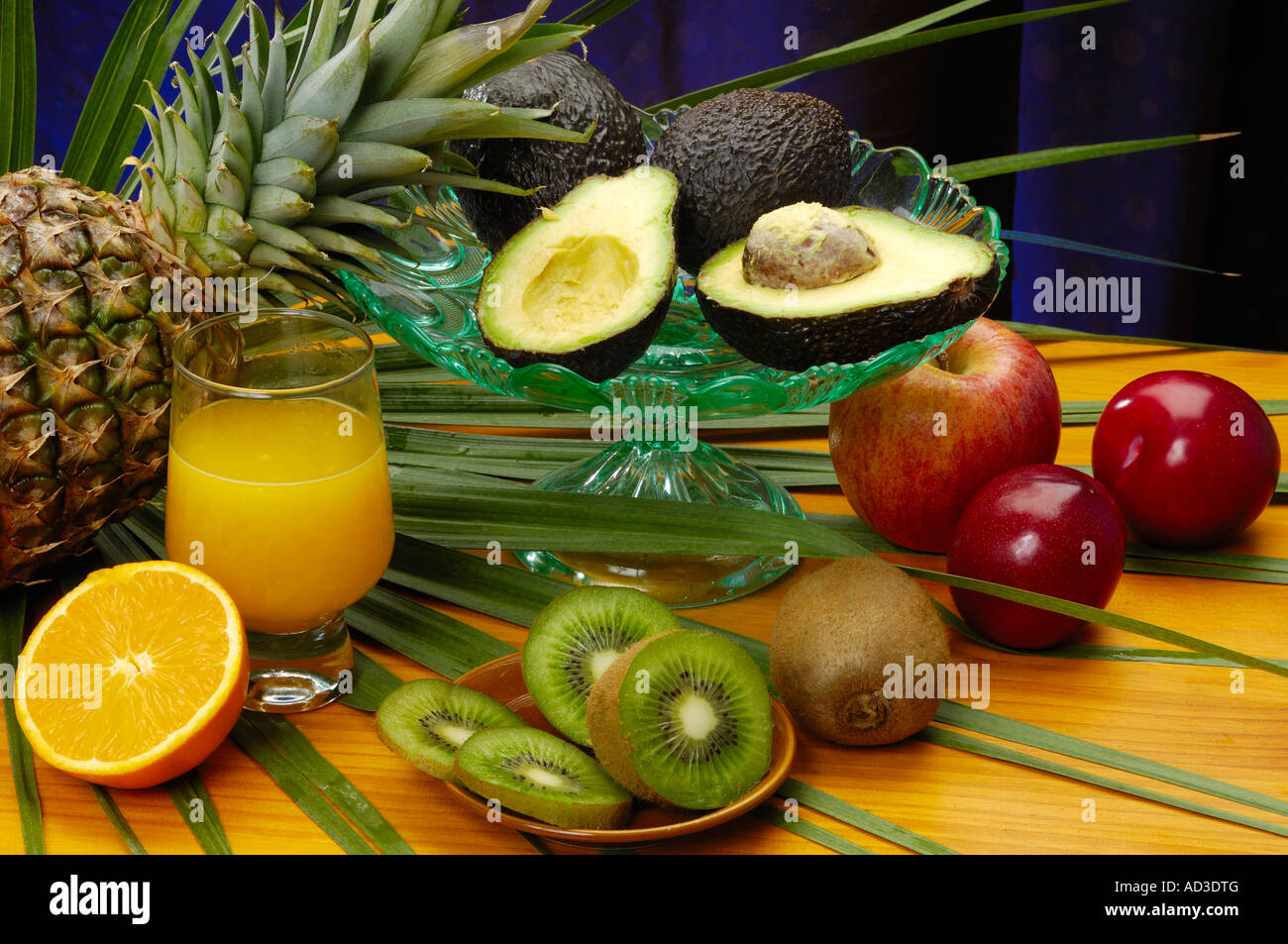 Fruit and Vegetable composition Stock Photo - Alamy