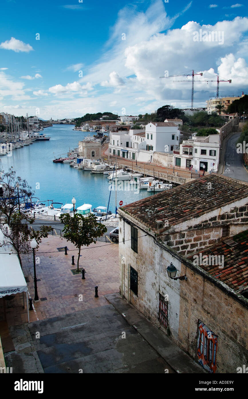 Port of Ciutadella Menorca Spain Stock Photo - Alamy