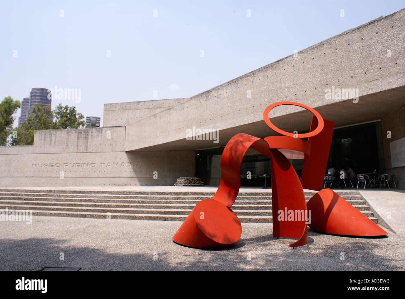 The Museo Rufino Tamayo museum in Chapultepec Park, Mexico City Stock ...