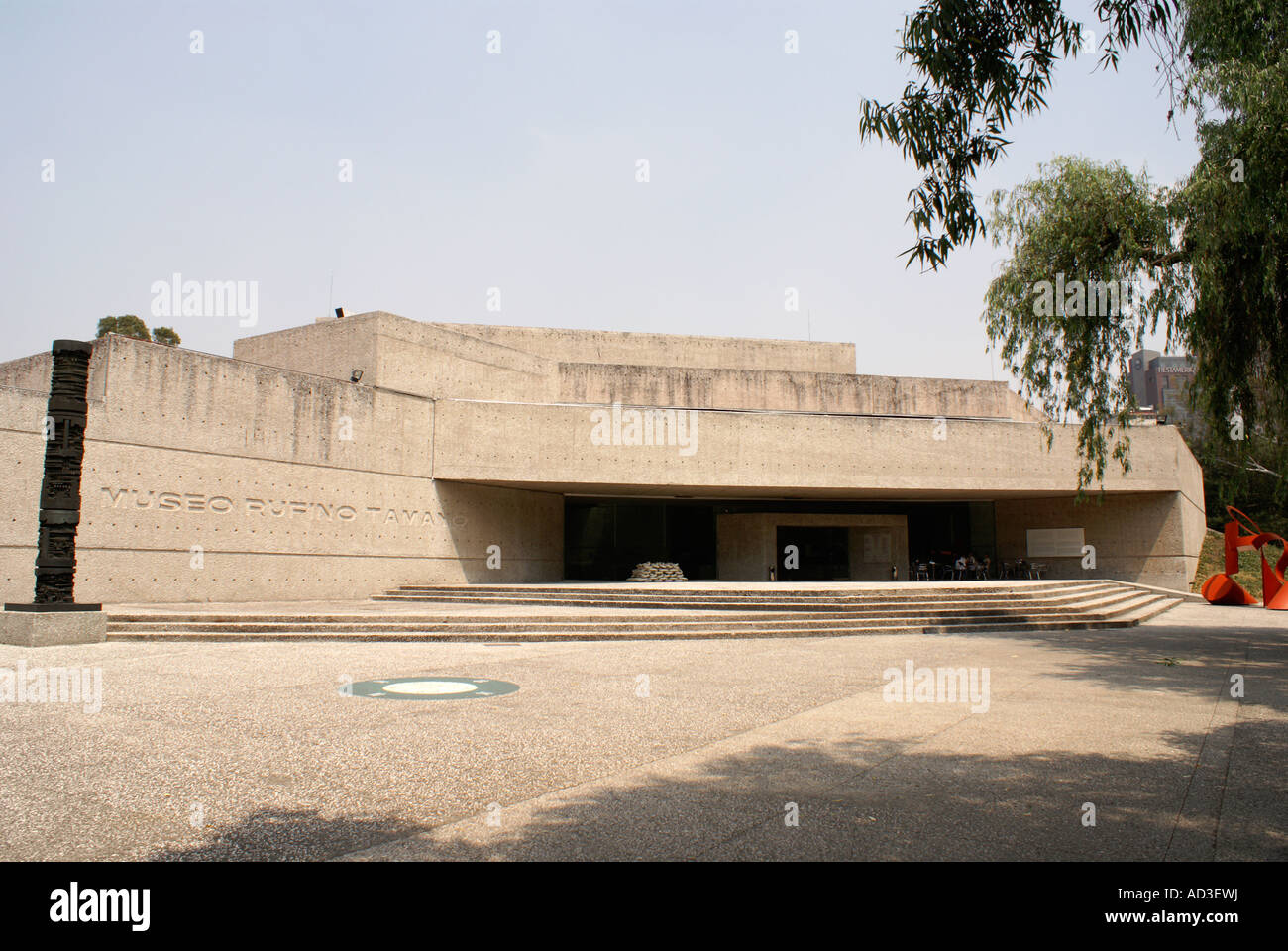 The Museo Rufino Tamayo museum in Chapultepec Park, Mexico City Stock ...