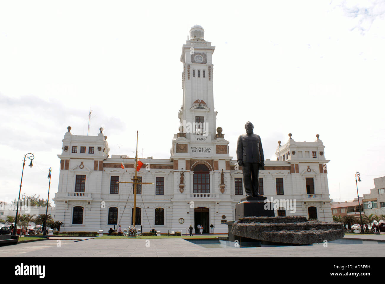 The Faro Carranza lighthouse in Veracruz, Mexico Stock Photo - Alamy