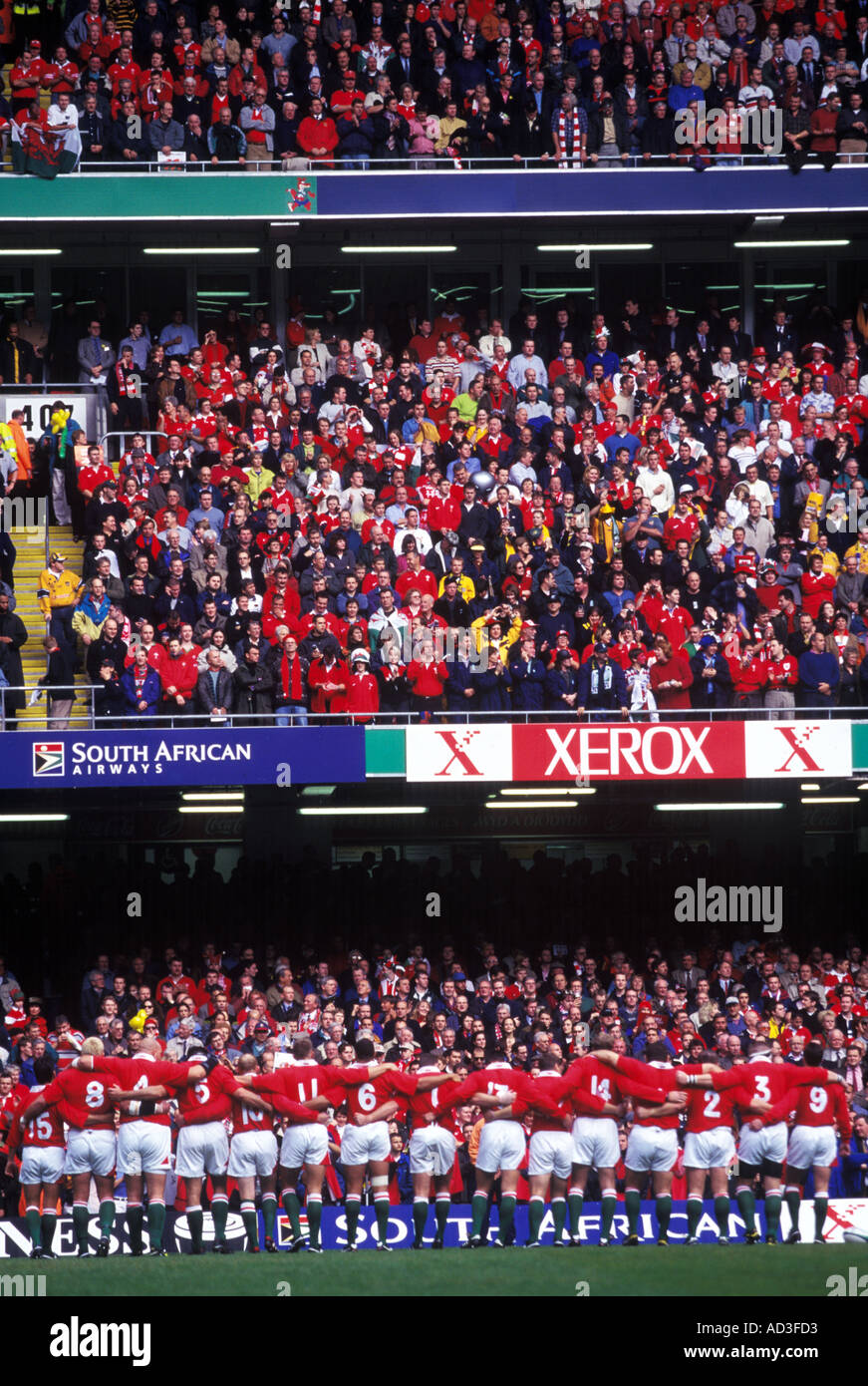 Welsh Rugby Team Millennium Stadium Cardiff City Centre South Glamorgan ...