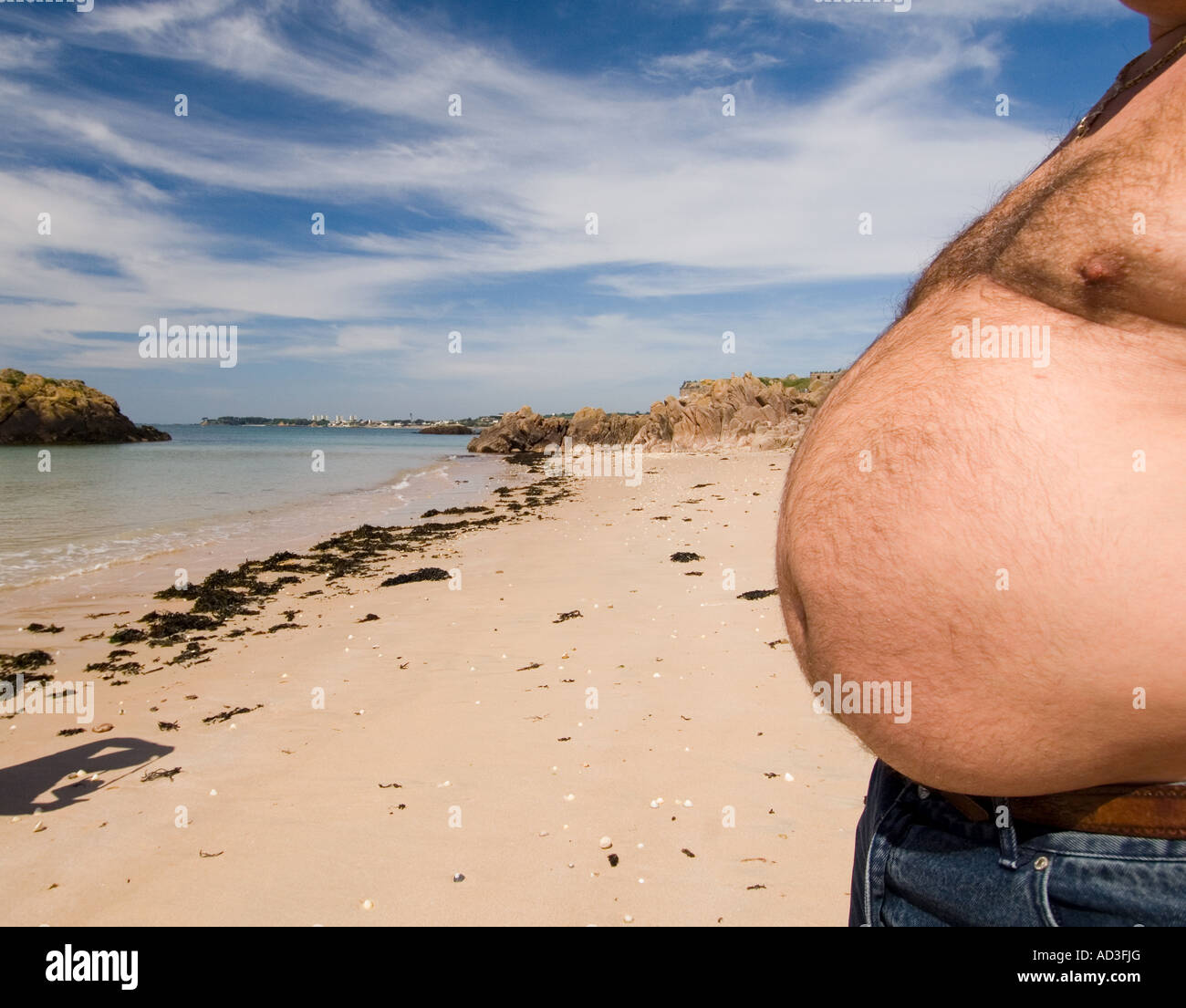 St Clements Bay Jersey Stock Photo - Alamy