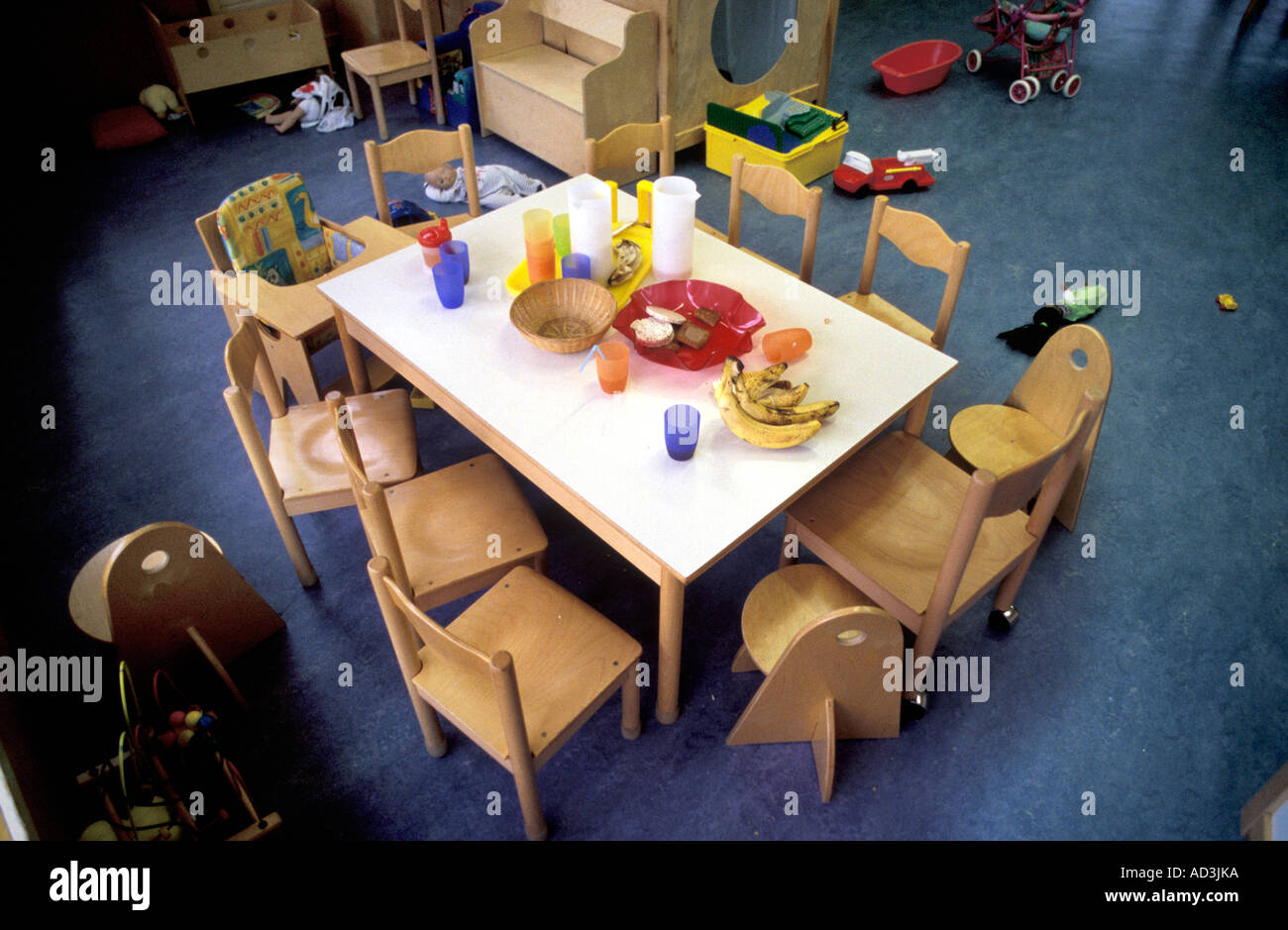 Empty day care center Stock Photo - Alamy