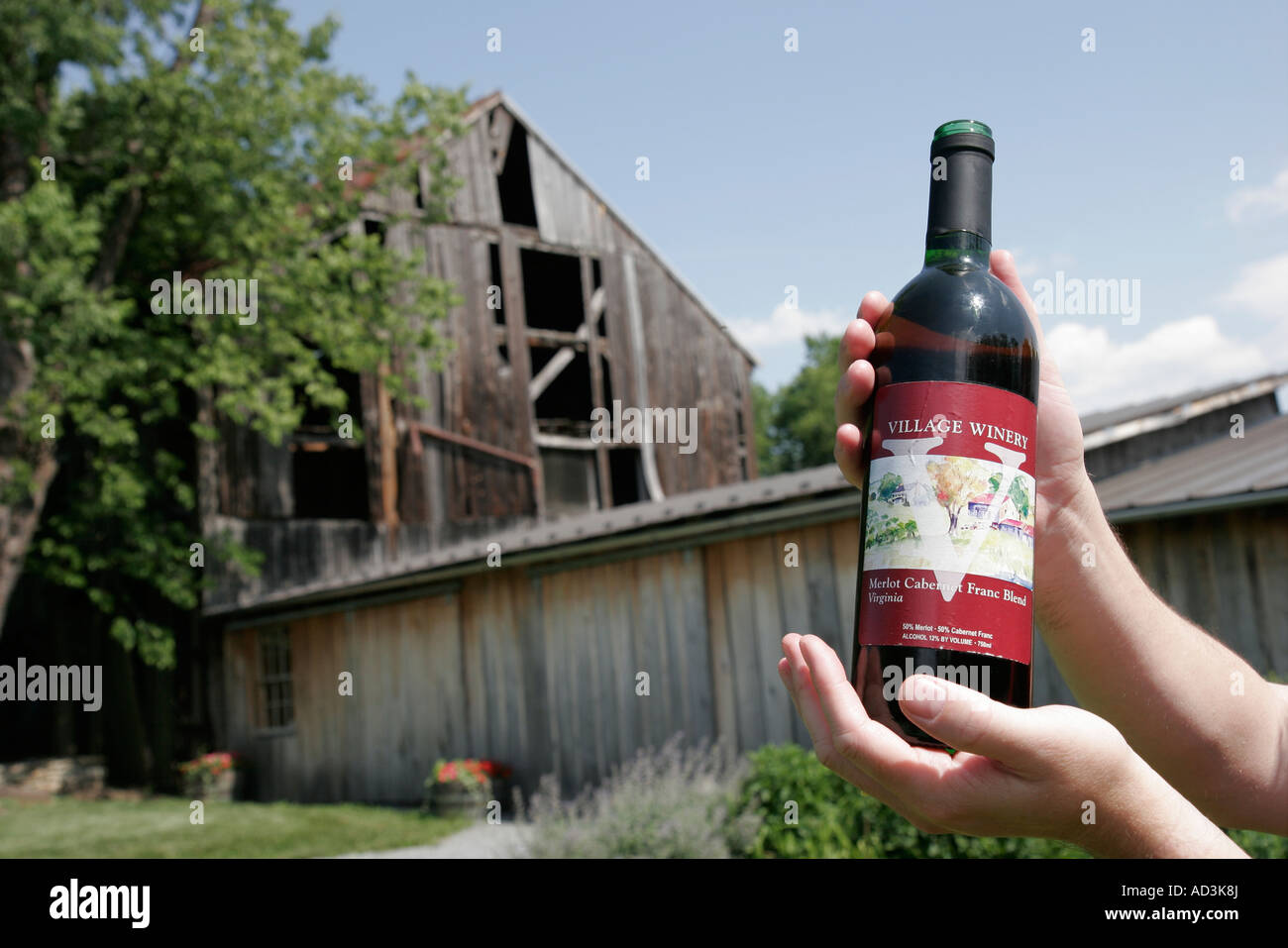 Virginia Loudoun County,Waterford,Village Winery,wine,bottle,label,old ...
