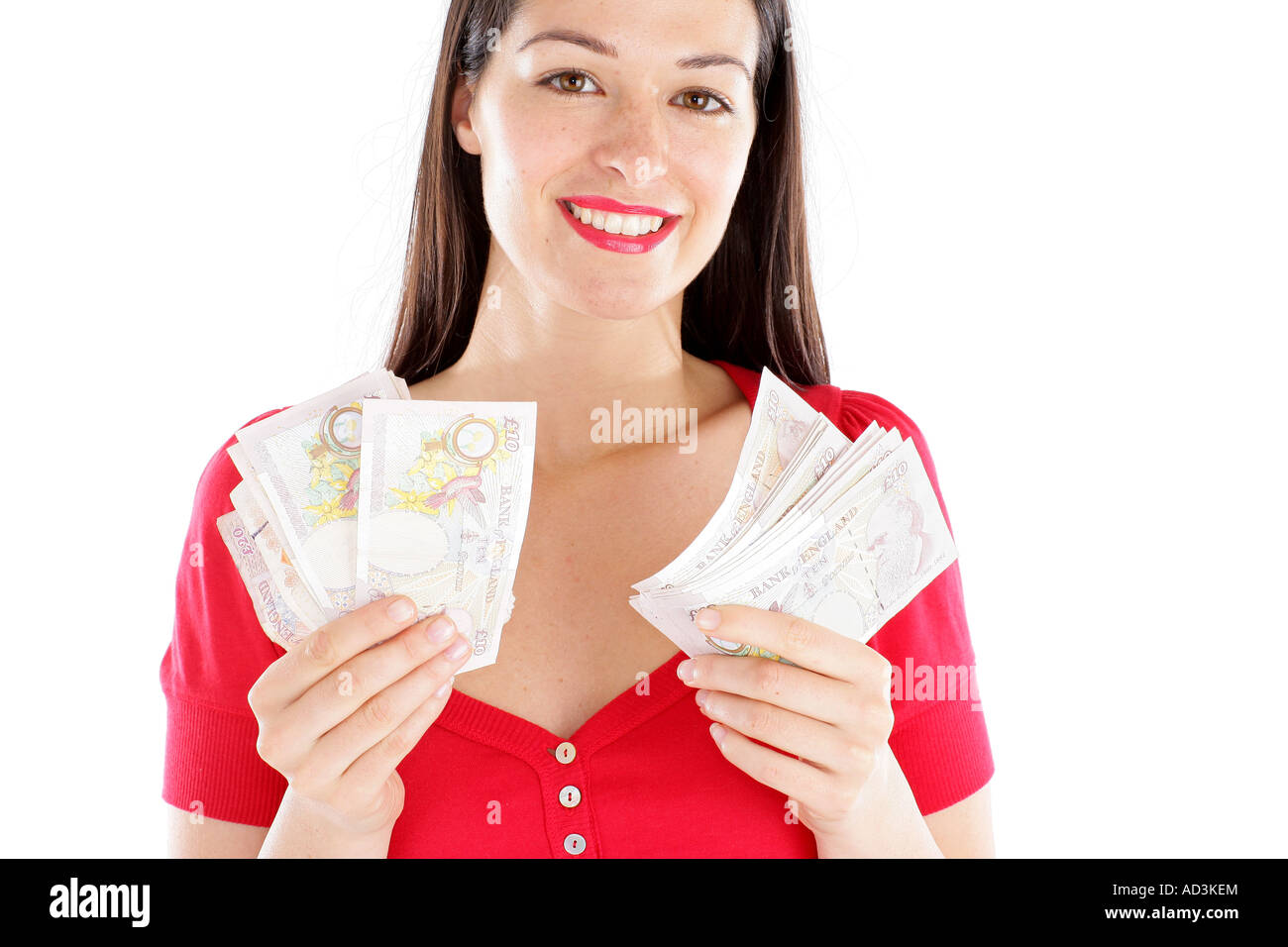 Woman won money hi-res stock photography and images - Alamy