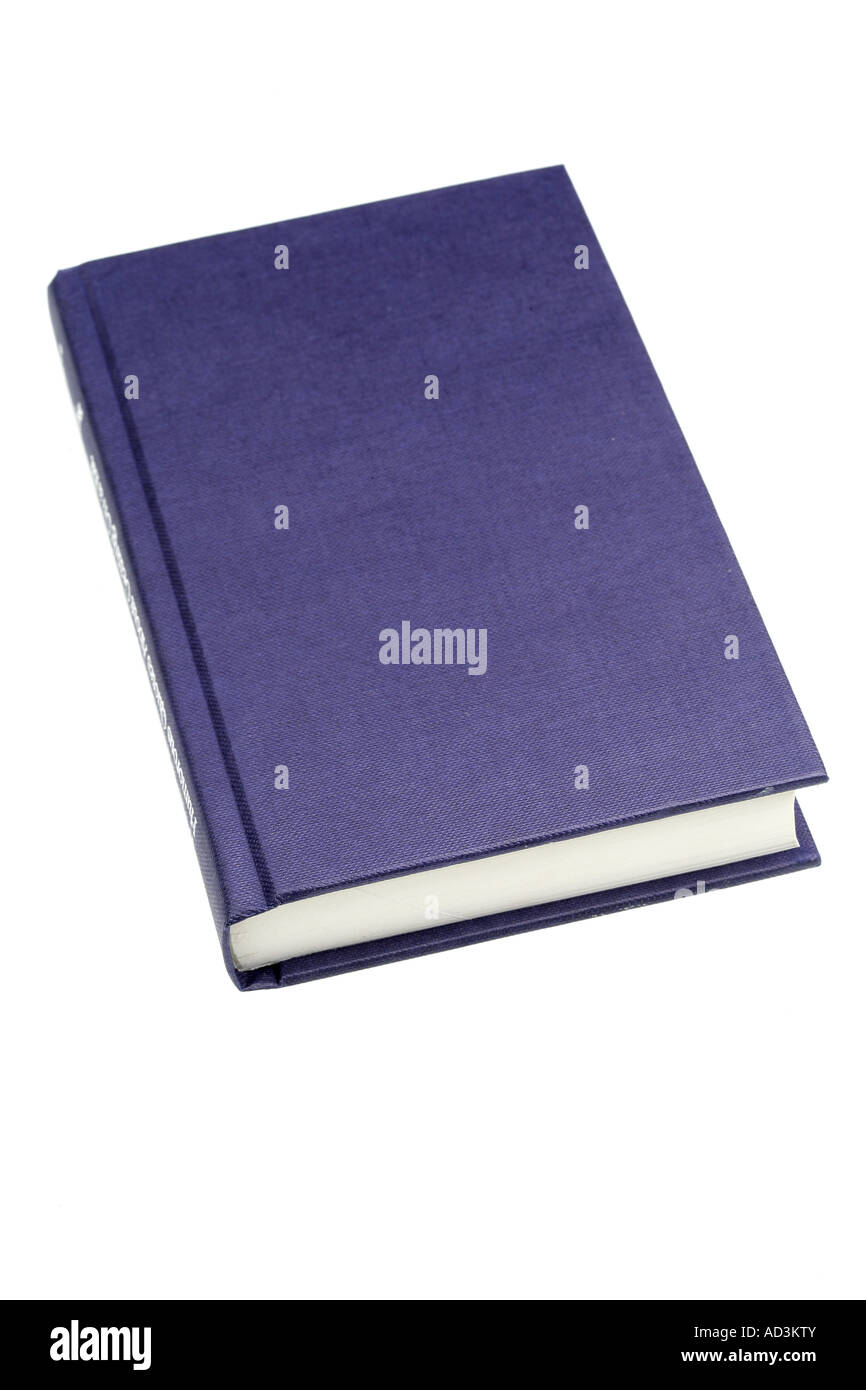Hard Back Book Stock Photo - Alamy