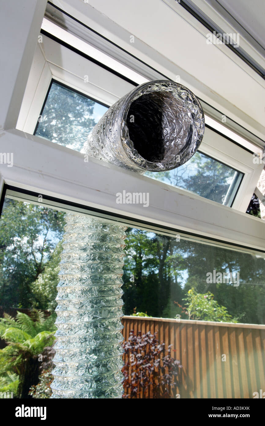 Gas Pipe in Window Stock Photo - Alamy