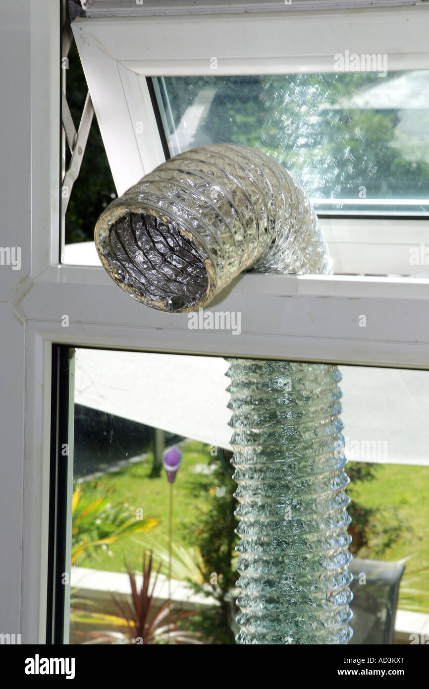 Gas Pipe in Window Stock Photo - Alamy