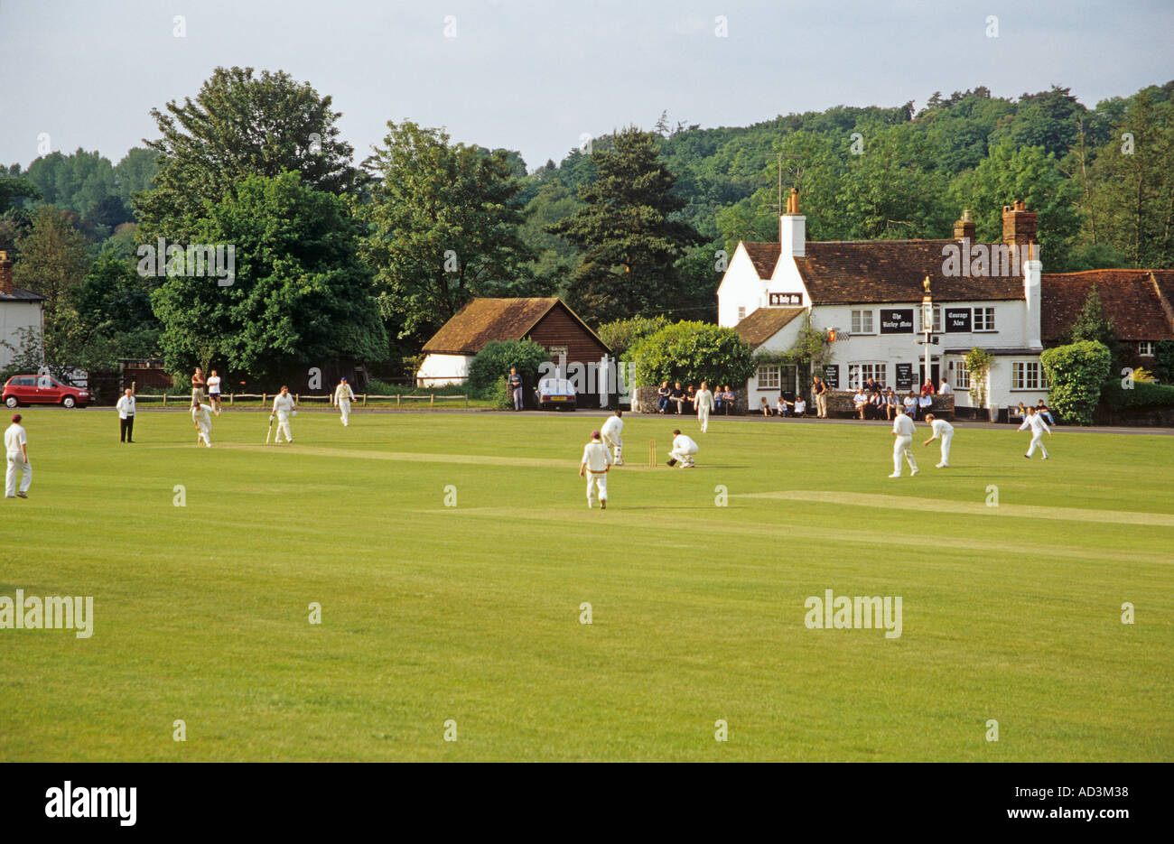 Typically english village cricket team hi-res stock photography and ...
