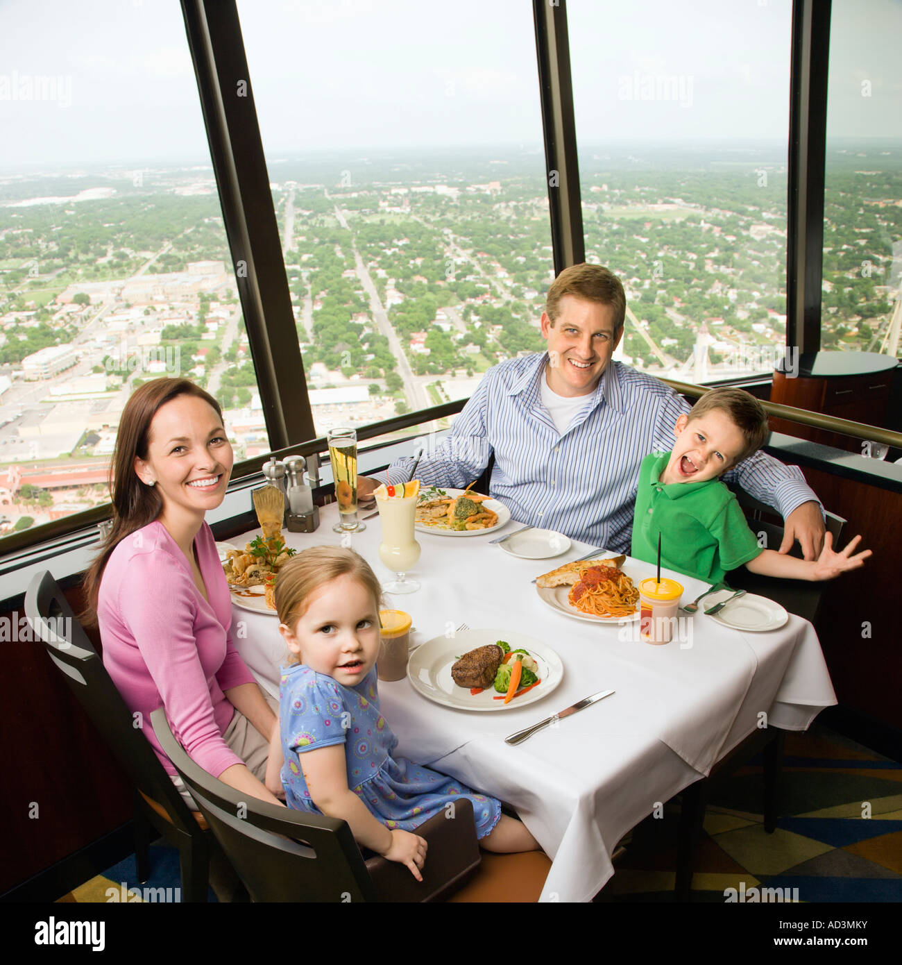 Tower Of The Americas Restaurant High Resolution Stock Photography and ...