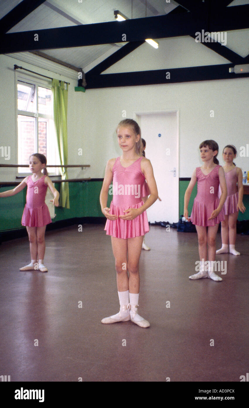 Junior Ballet Class Stock Photo - Alamy