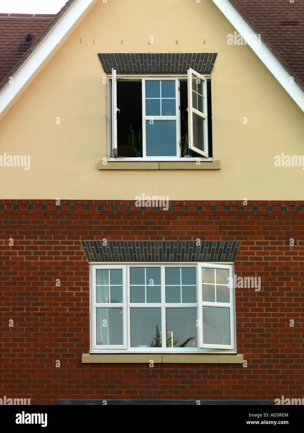 Soldier course bricks decorative pattern hi-res stock photography and ...