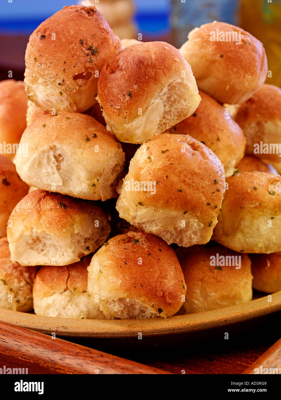 ITALIAN GARLIC DOUGHBALLS Stock Photo - Alamy