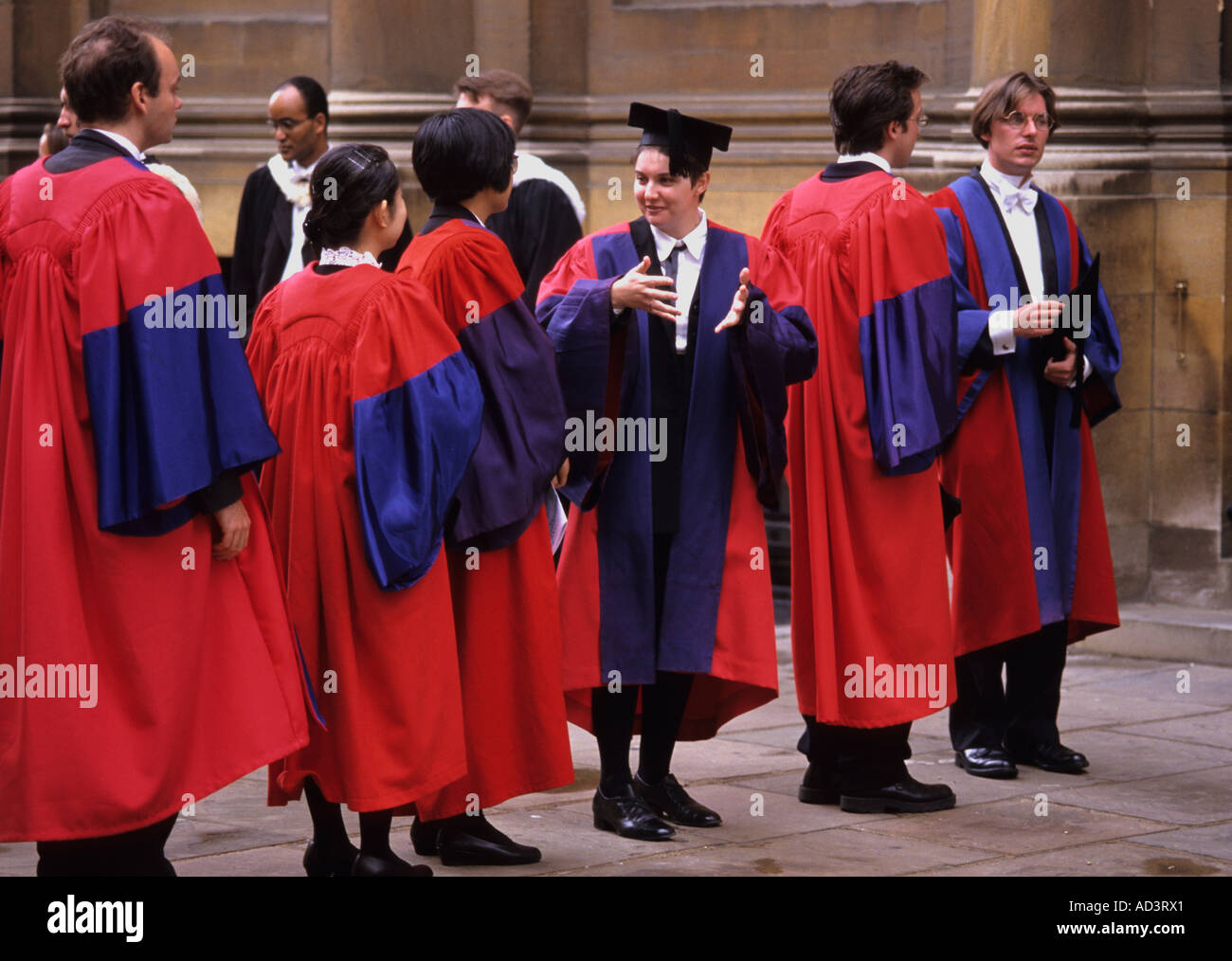 A degree ceremony at Oxford University is a special day Stock Photo - Alamy