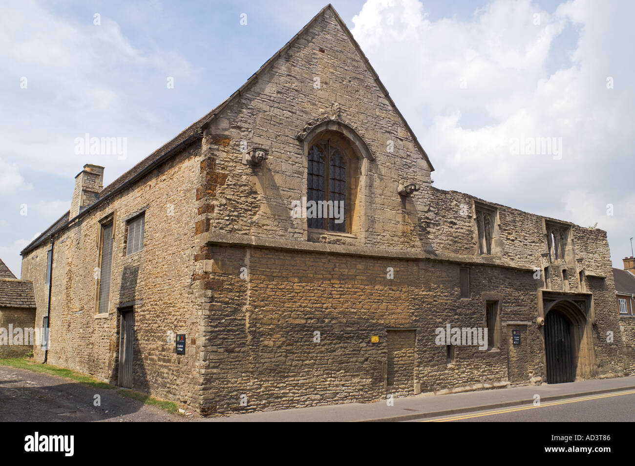 The remains of Chichele College Higham Ferrers Northamptonshire England ...