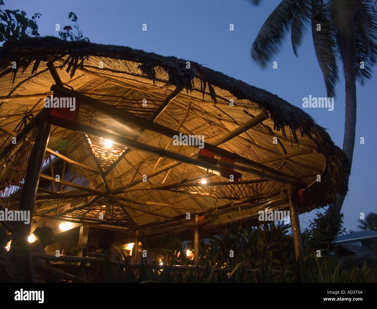 Resort at twilight on the bay that is at the heart Stock Photo - Alamy