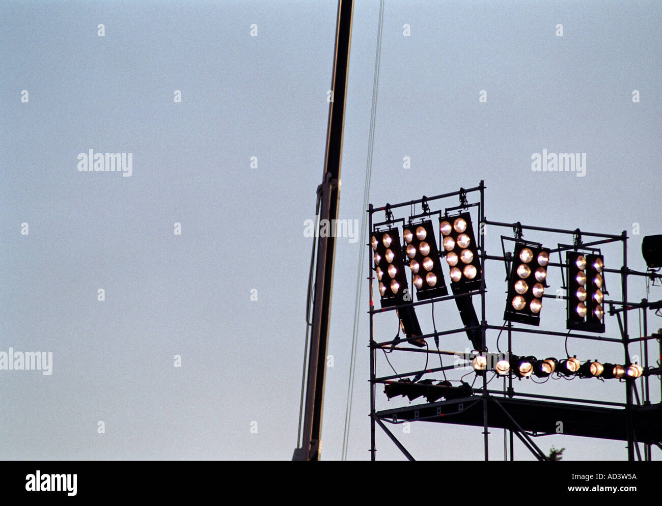 Cameraman on platform filming hi-res stock photography and images - Alamy