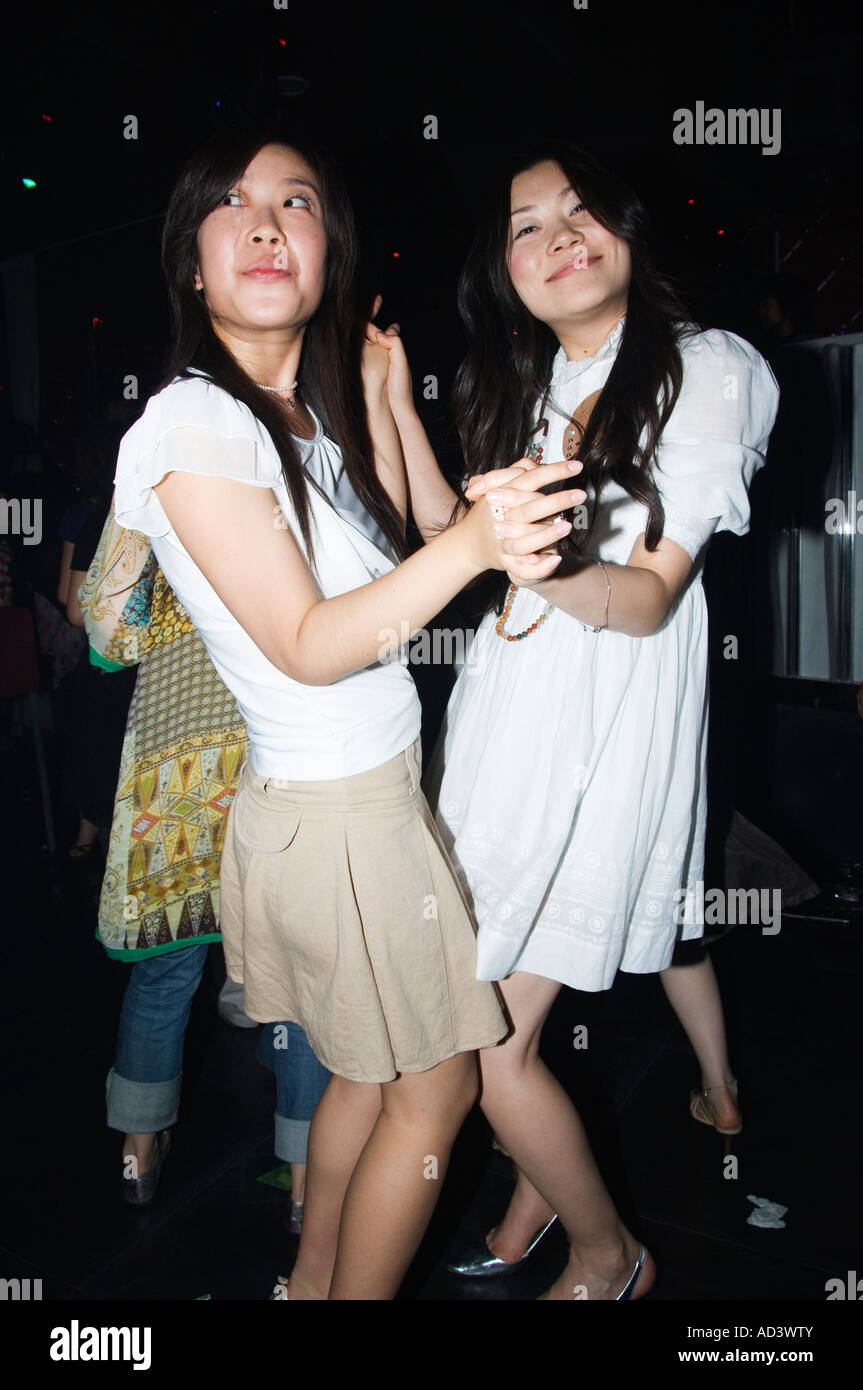 Beijing Club scene at Vics nightclub Sanlitun Beijing China Stock Photo ...