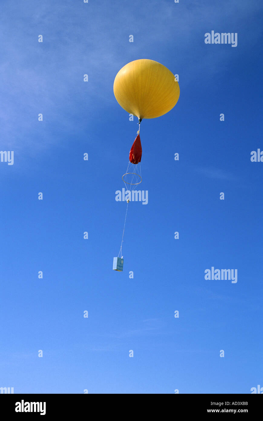 A weather balloon with radiosond Stock Photo - Alamy