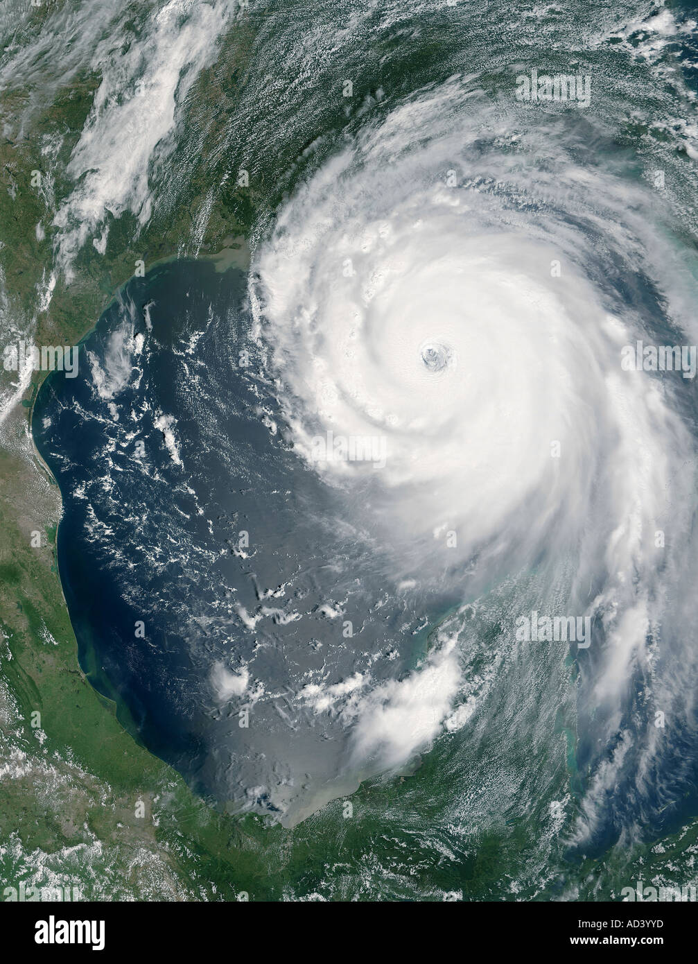 Hurricane katrina and satellite image hi-res stock photography and ...