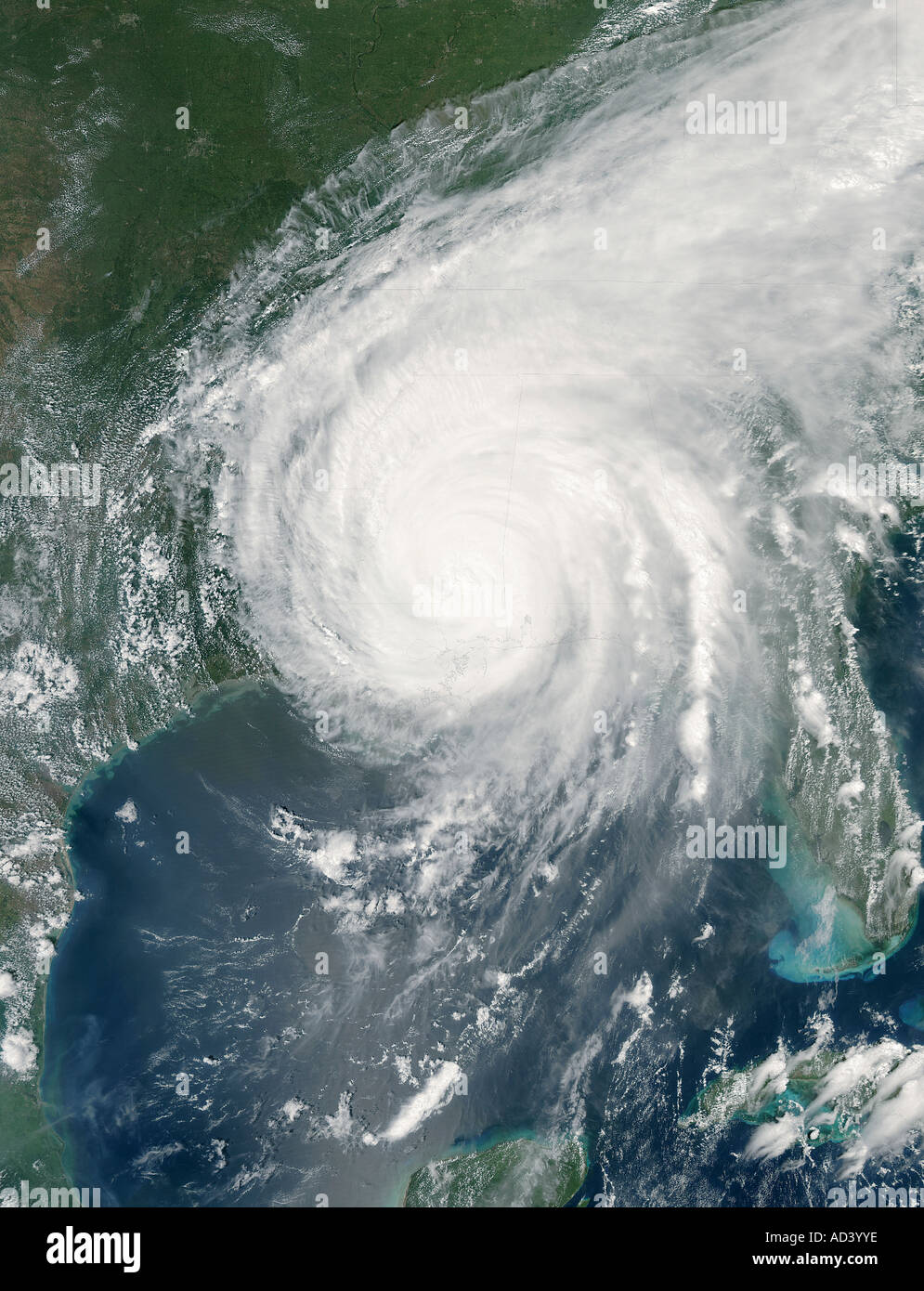 Hurricane katrina satellite hi-res stock photography and images - Alamy