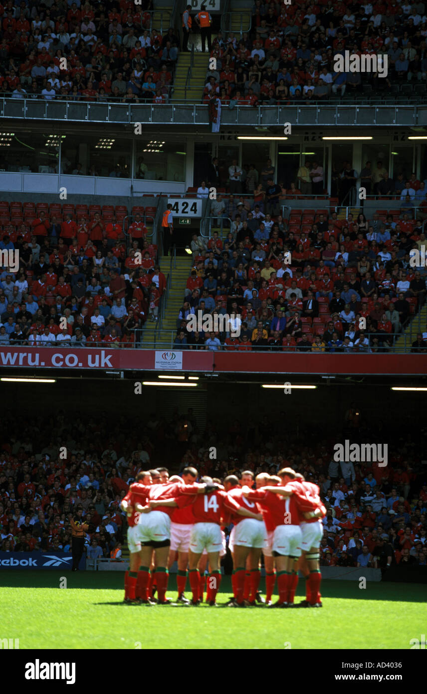 Welsh National Rugby Team Millennium Stadium Cardiff Wales UK 37050SB ...