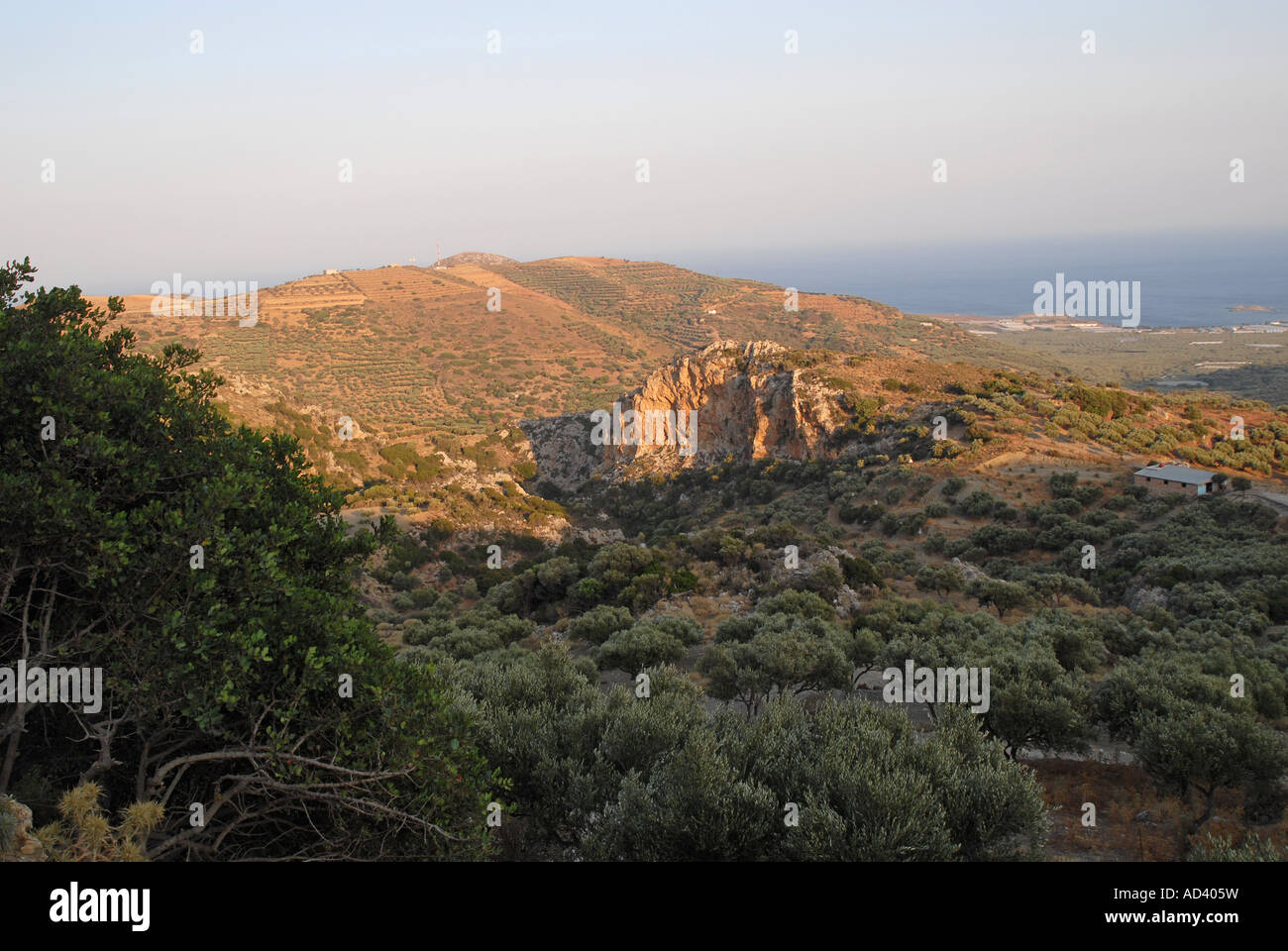 CRETE Countryside in the far west of Hania province Stock Photo - Alamy