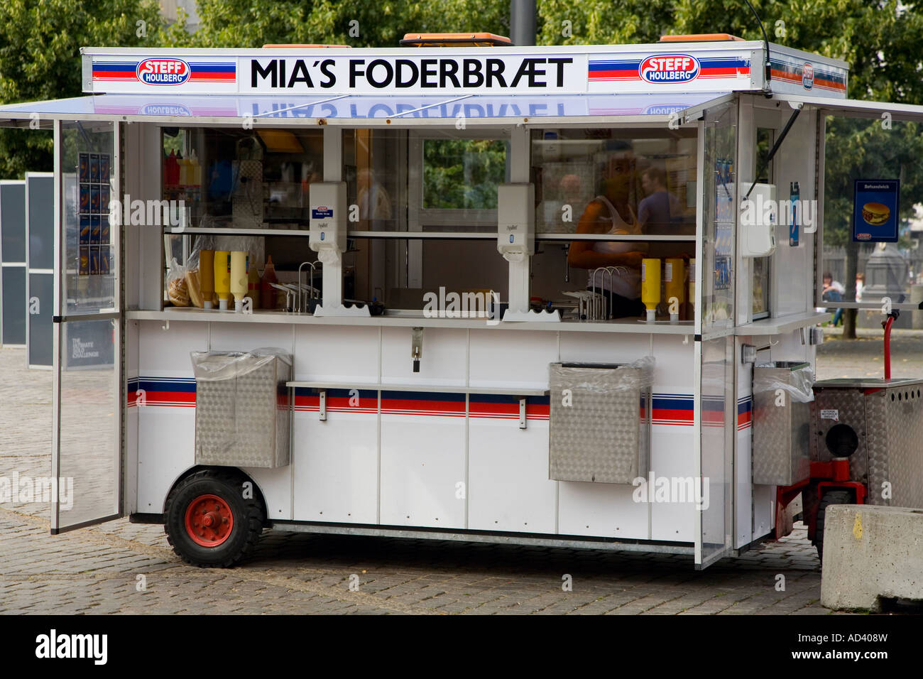 Danish hot dog stand hi-res stock photography and images - Alamy
