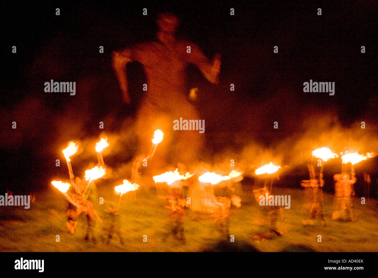 The Wickerman Music Festival burning the wickerman Dundrennan ...