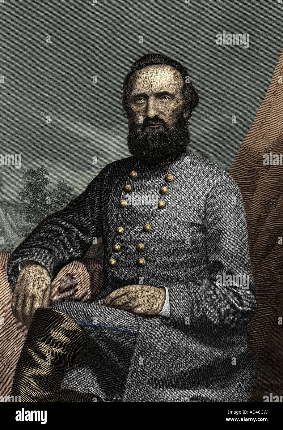 Jackson, Thomas "Stonewall", 21.1.1824 - 10.5.1863, American General ...