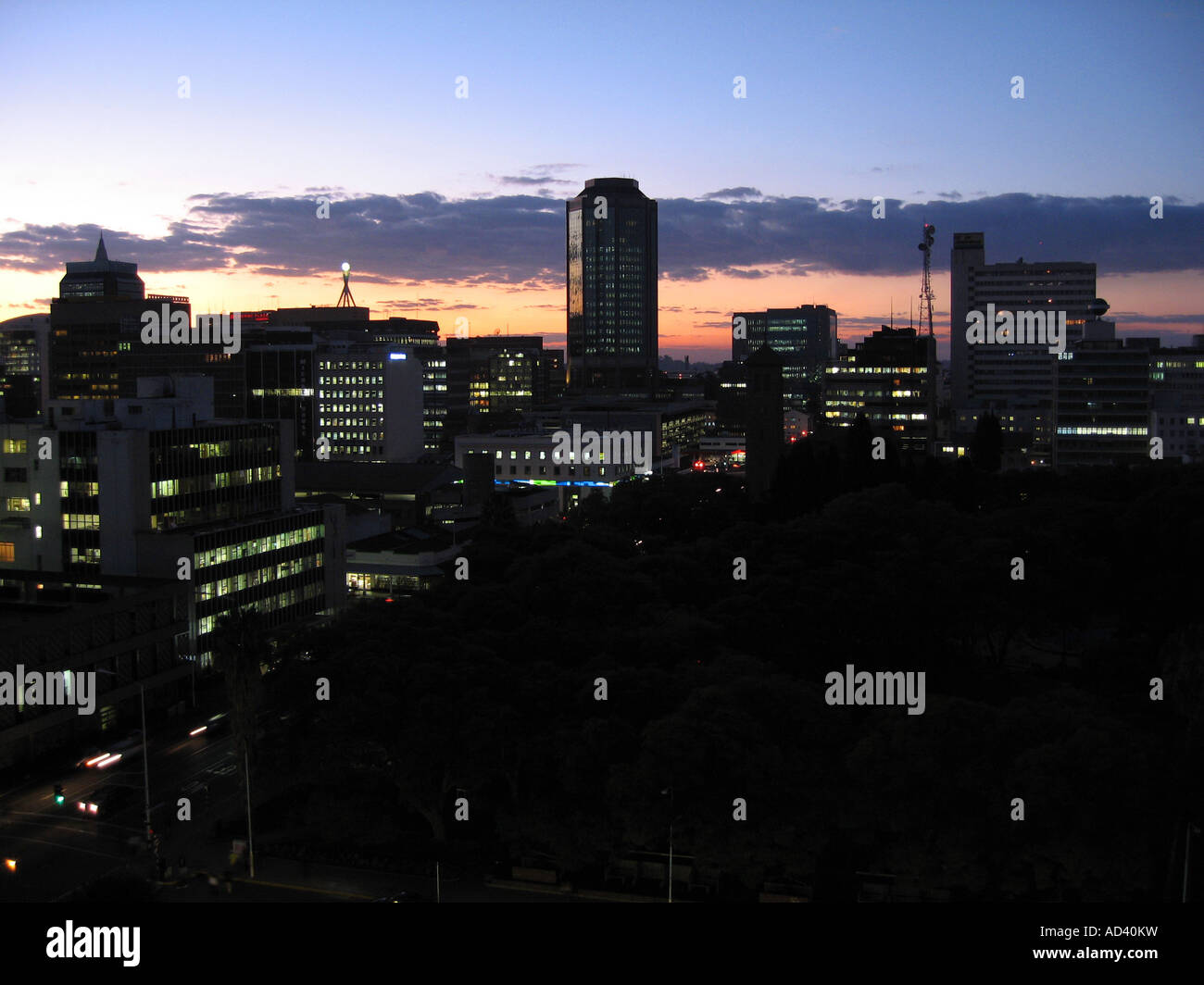 Central Harare 2007 Stock Photo - Alamy