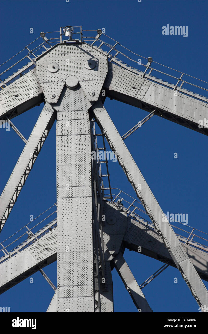 Story Bridge construction detail Brisbane Australia Stock Photo - Alamy