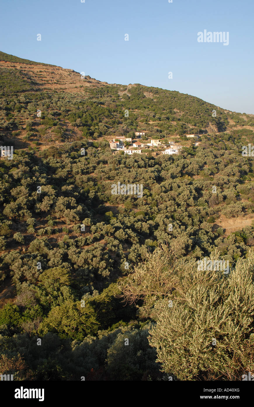 CRETE Countryside in the far west of Hania province Stock Photo - Alamy