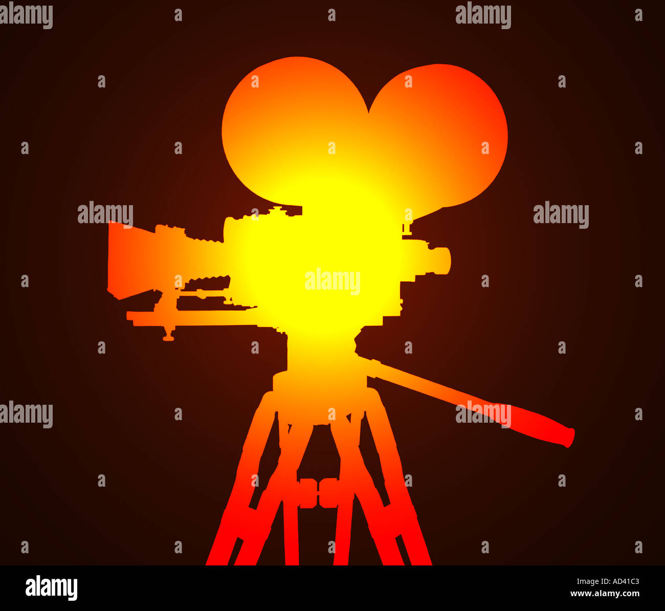 Mitchell 35mm professional studio film camera Circa 1930s Stock Photo ...