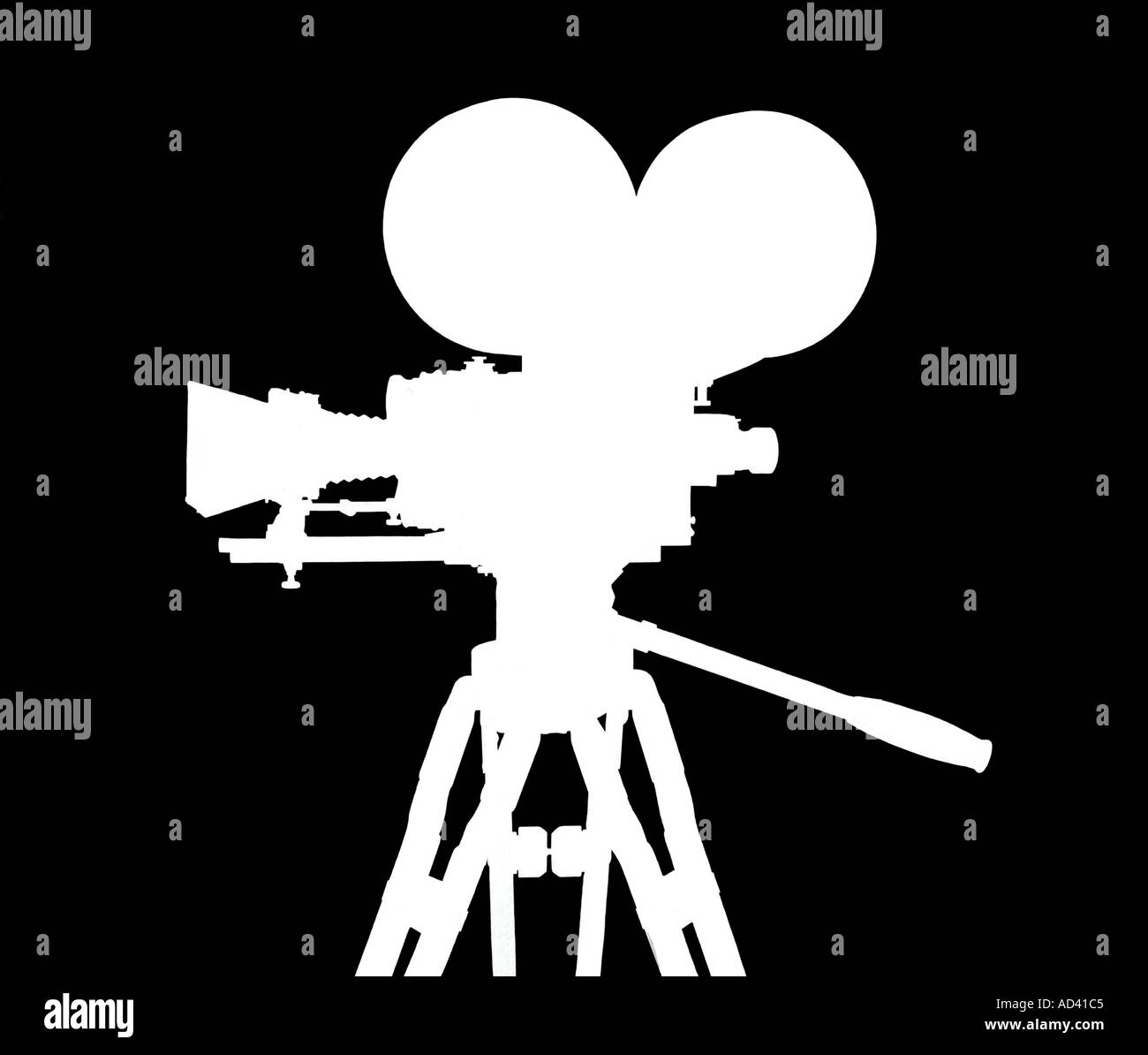 Mitchell 35mm professional studio film camera Circa 1930s Stock Photo ...