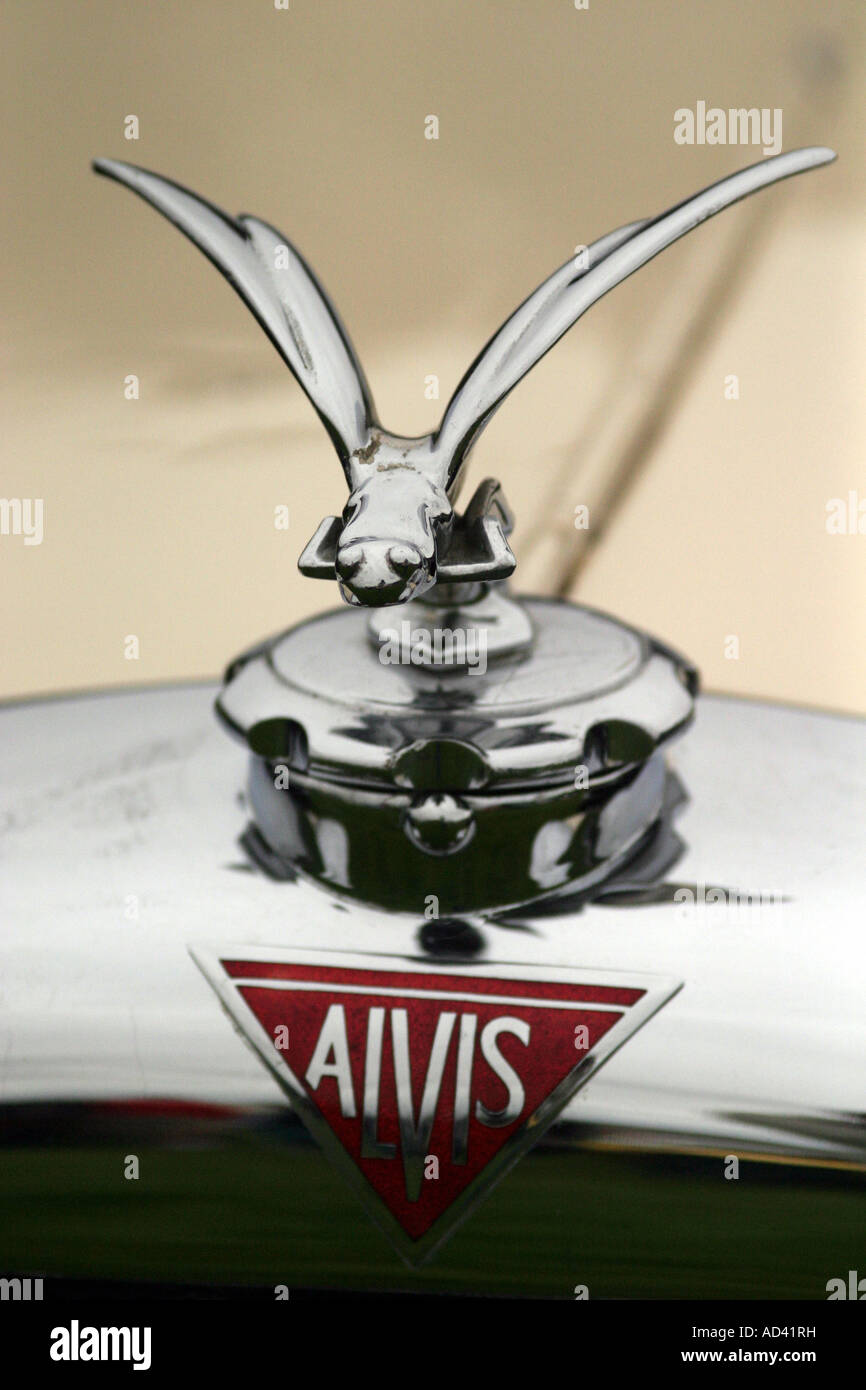 Alvis Classic Car Badge Radiator Stock Photos & Alvis Classic Car Badge ...