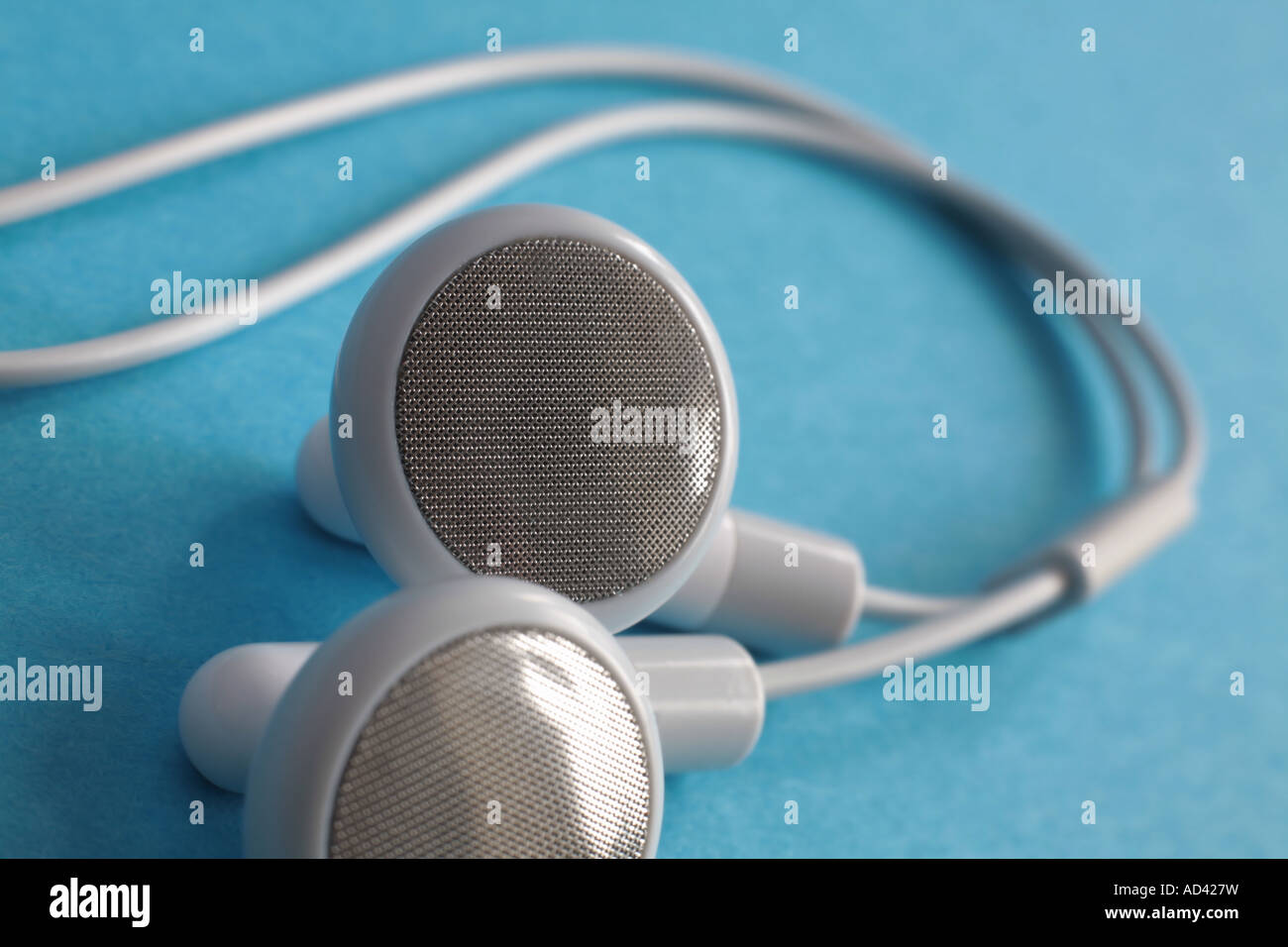 ear pieces close up (headphones Stock Photo - Alamy