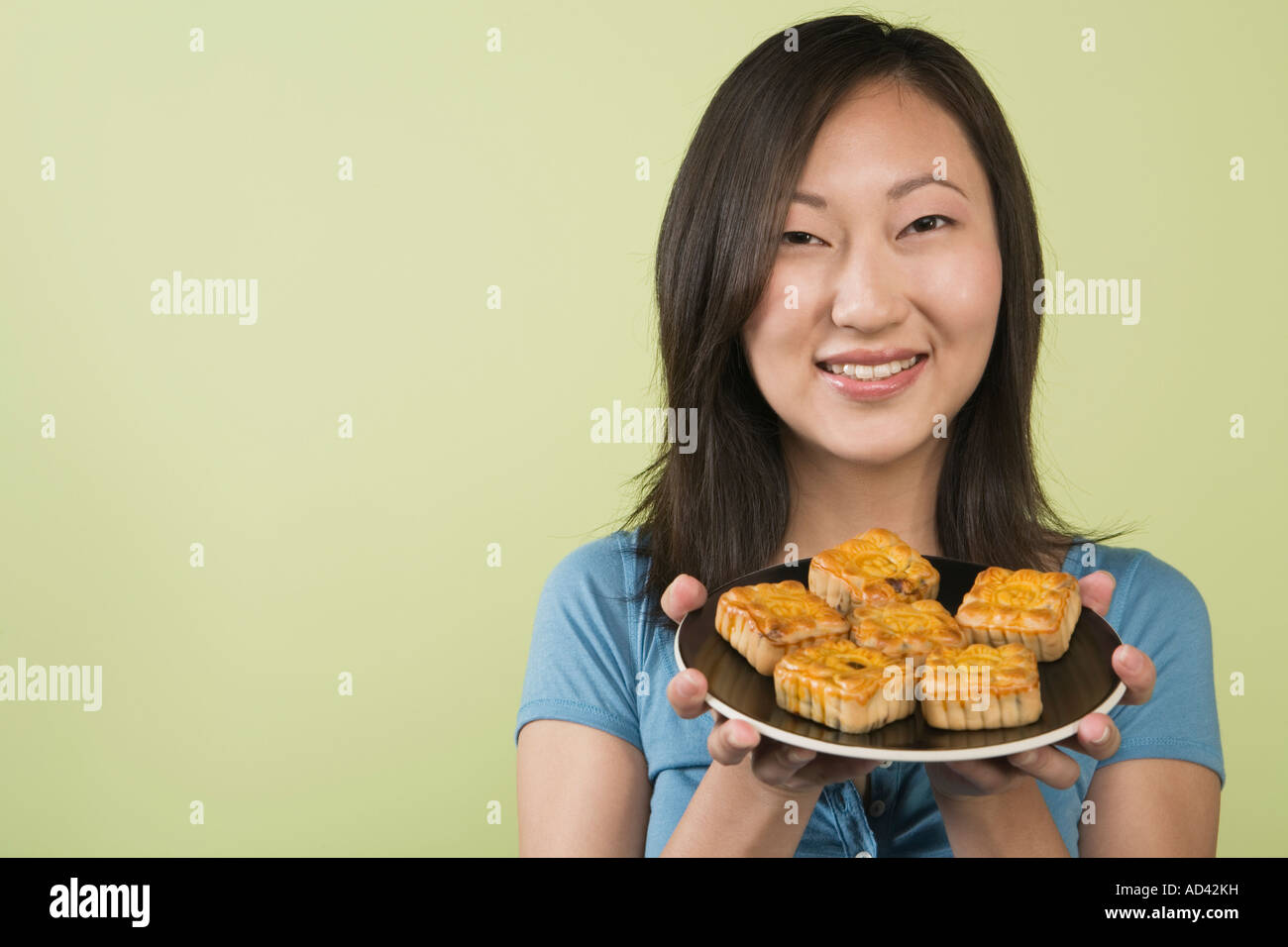 Woman cakes studio shot hi-res stock photography and images - Alamy