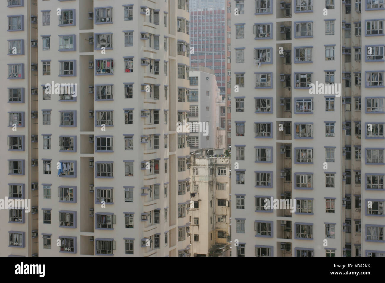 High rise flats in Hong Kong Stock Photo - Alamy