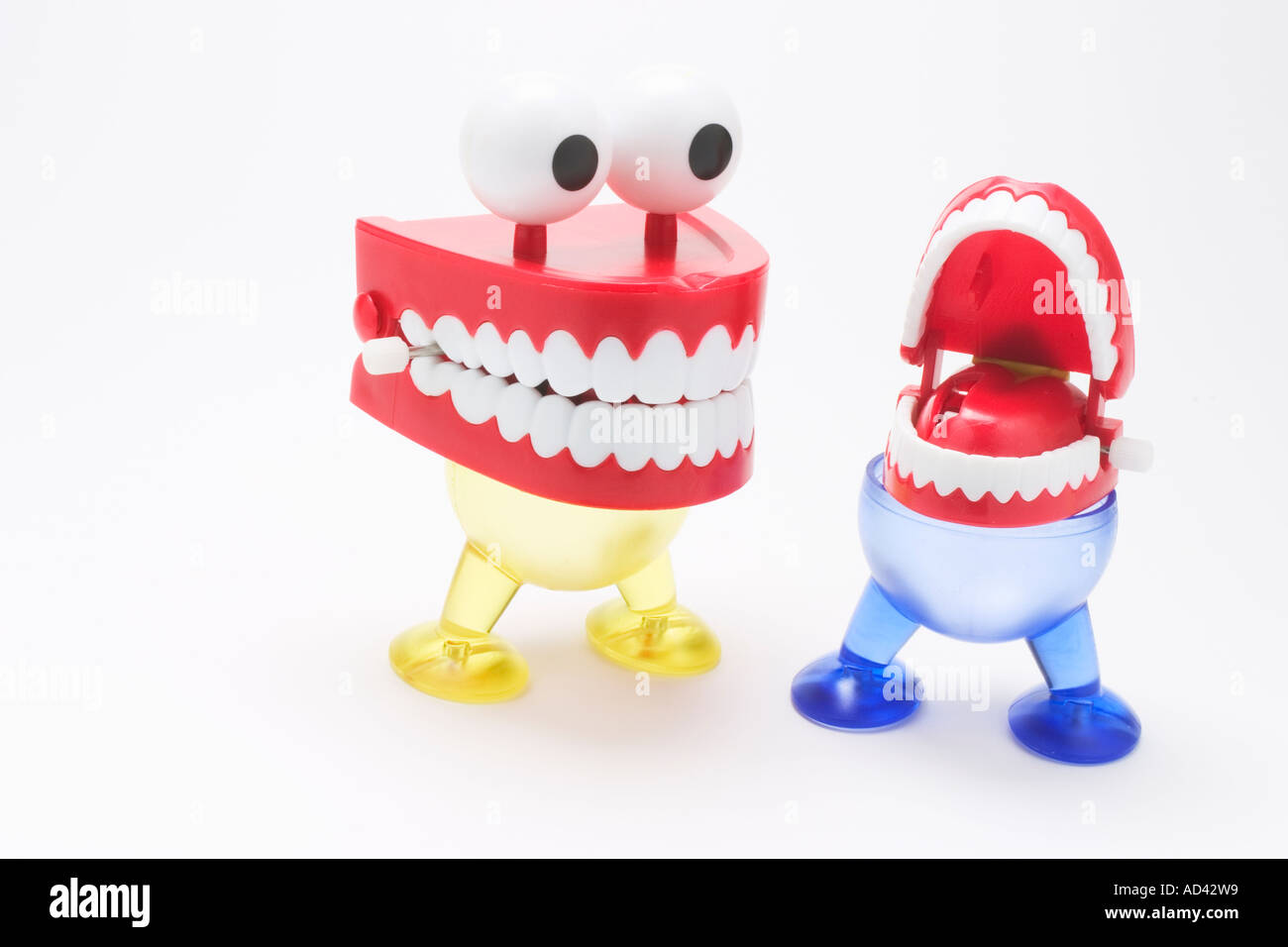 Chattering Teeth Toys Stock Photo - Alamy