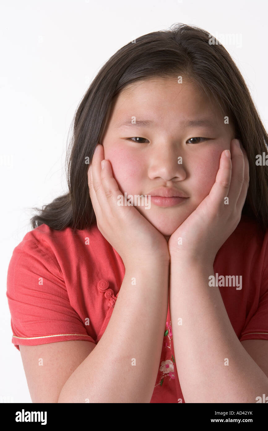 Portrait of a kind Chinese girl Stock Photo - Alamy