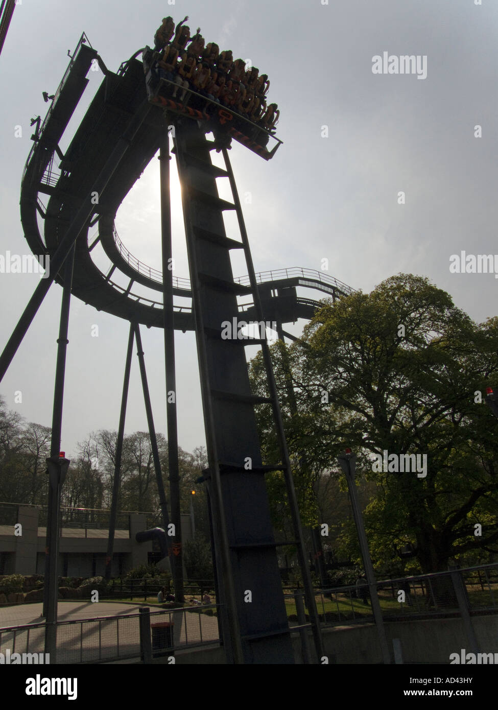 Air roller coaster alton towers hi-res stock photography and images - Alamy