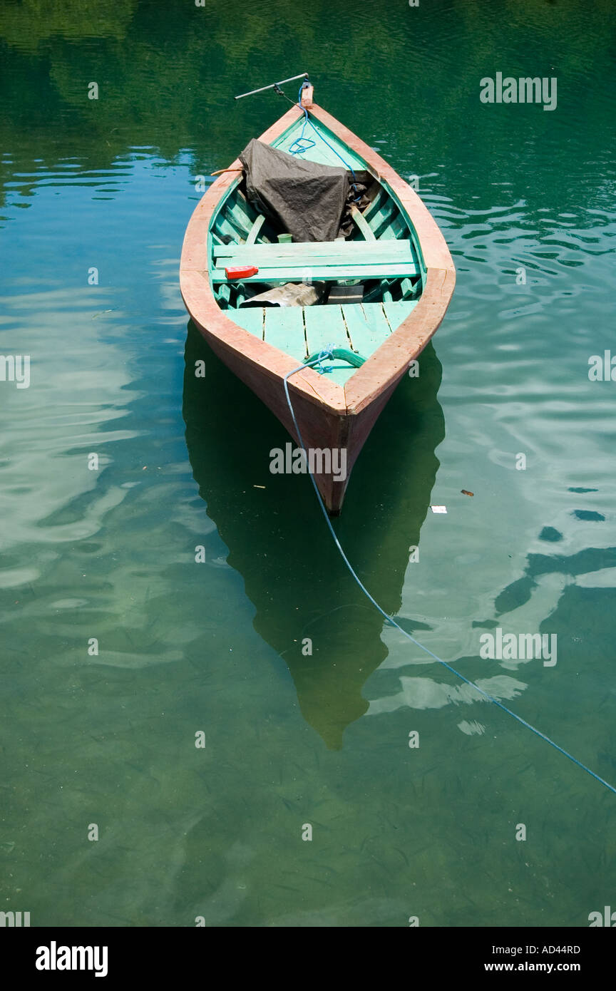 Rowing boat for fishing hi-res stock photography and images - Alamy