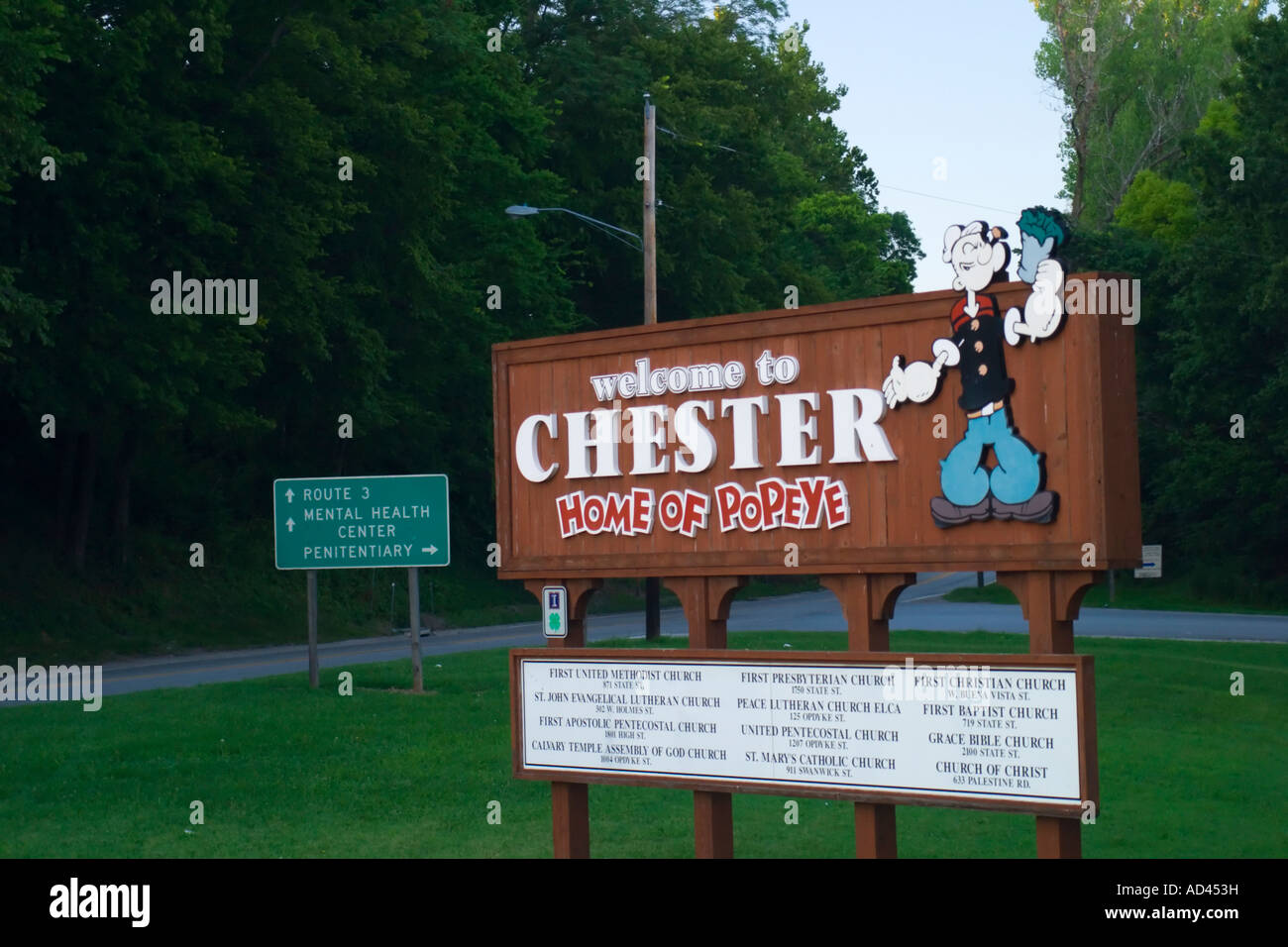 Us penitentiary sign hi-res stock photography and images - Alamy